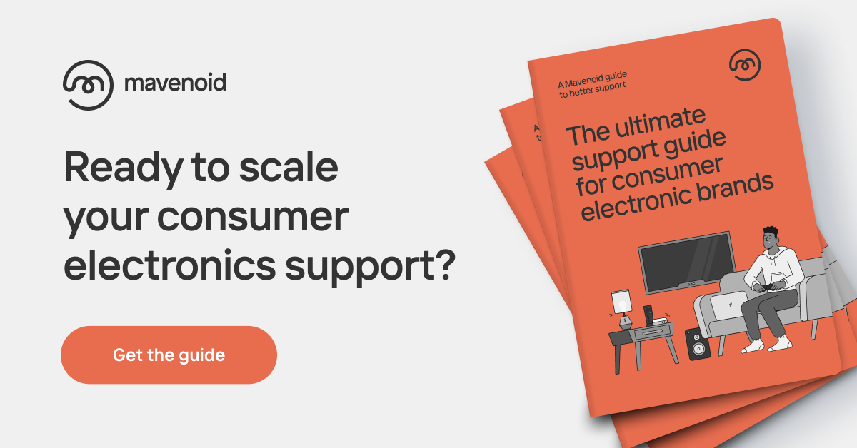 Mavenoid | The ultimate support guide for consumer electronic brands